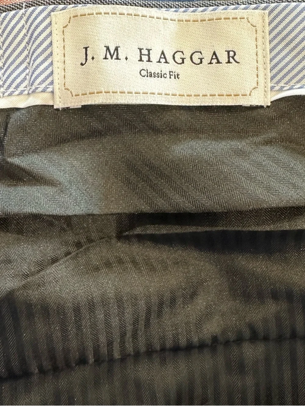 J.M. Haggar | Pants | Jm Haggar Mens 38x32 Premium Classic Fit Grey ...